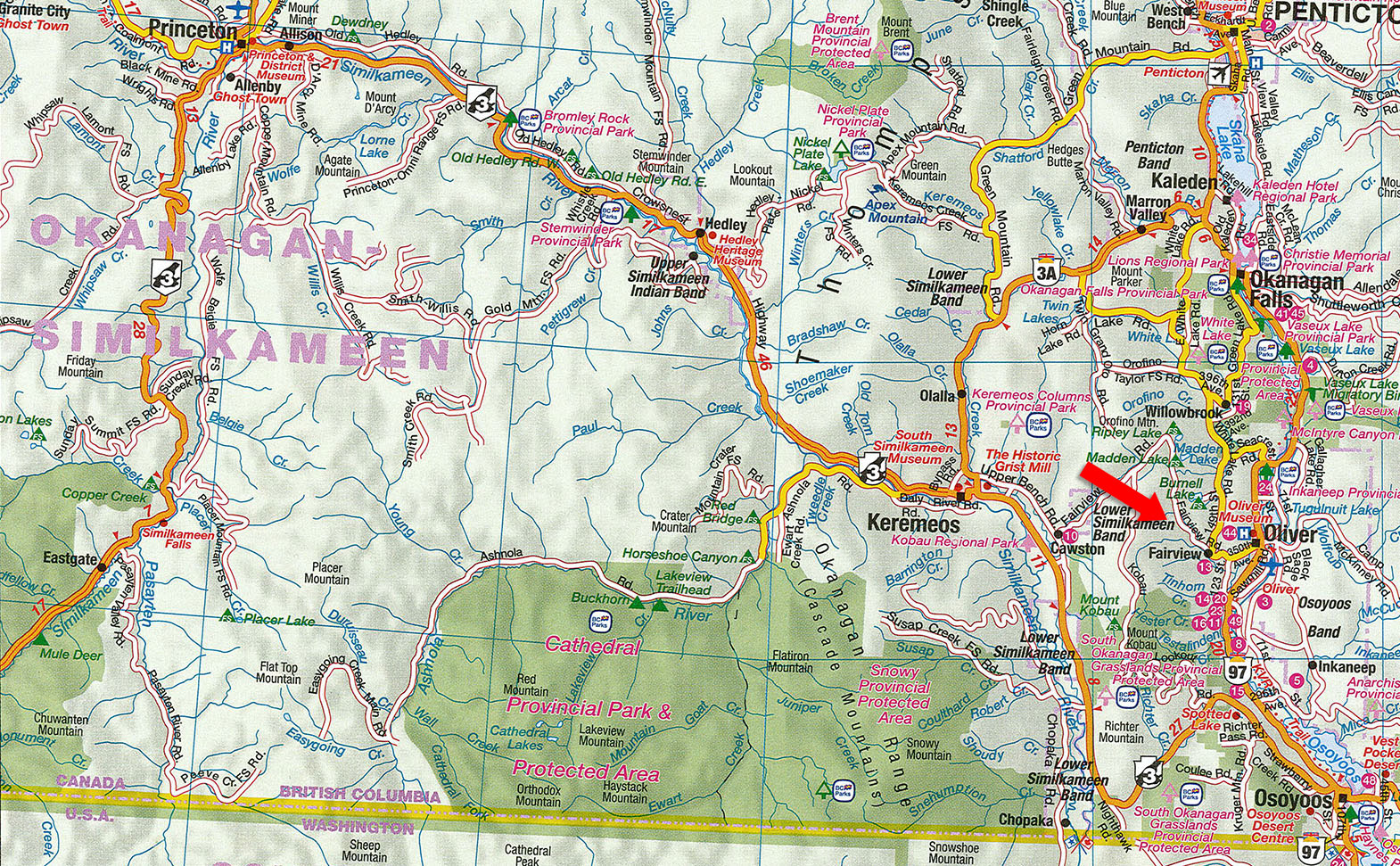 Private Okanagan Acreage with Spectacular Views - Oliver, BC ...